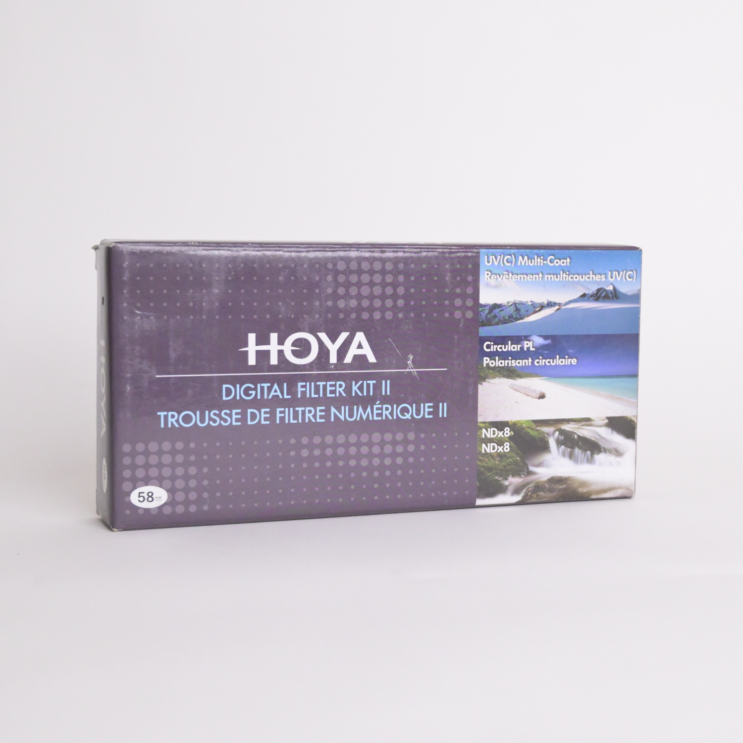 Hoya Digital Filter Kit (CPL/UV/ND8) 58mm – R Raman Infotech